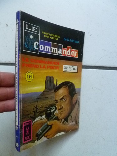 COMICS POCKET / LE COMMANDER / G J ARNAUD / NUMEROS 8 / 1978 | eBay