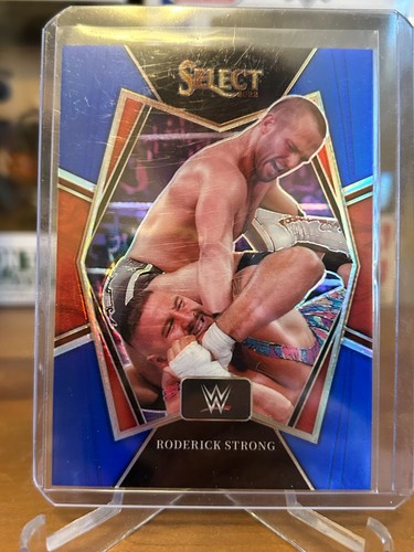 2022 Panini Select WWE - Premier Level Roderick Strong #150 Blue Prizm ...