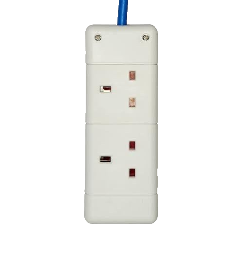 Generator Fly Lead 16 Amp Plug To 13A Twin Socket Caravan Hook Up Power ...