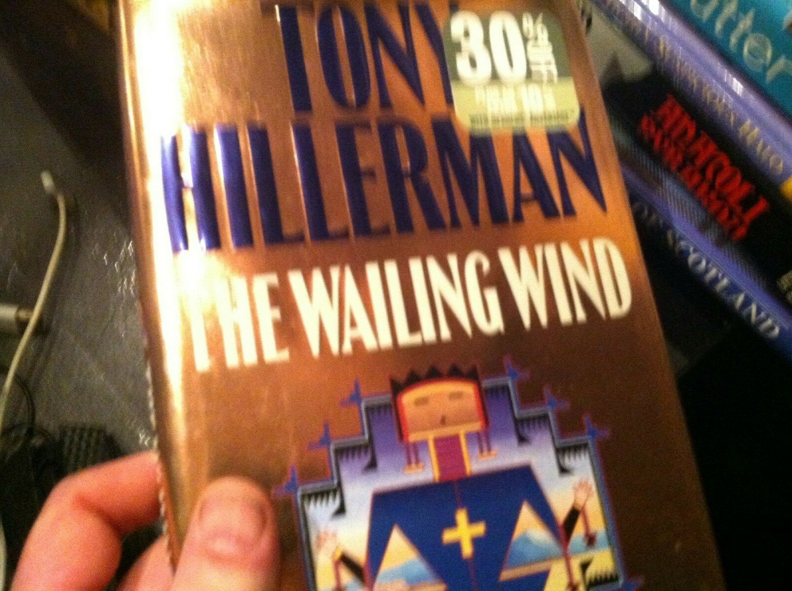 TONY HILLERMAN THE WAILING WIND HC BOX 41 | eBay