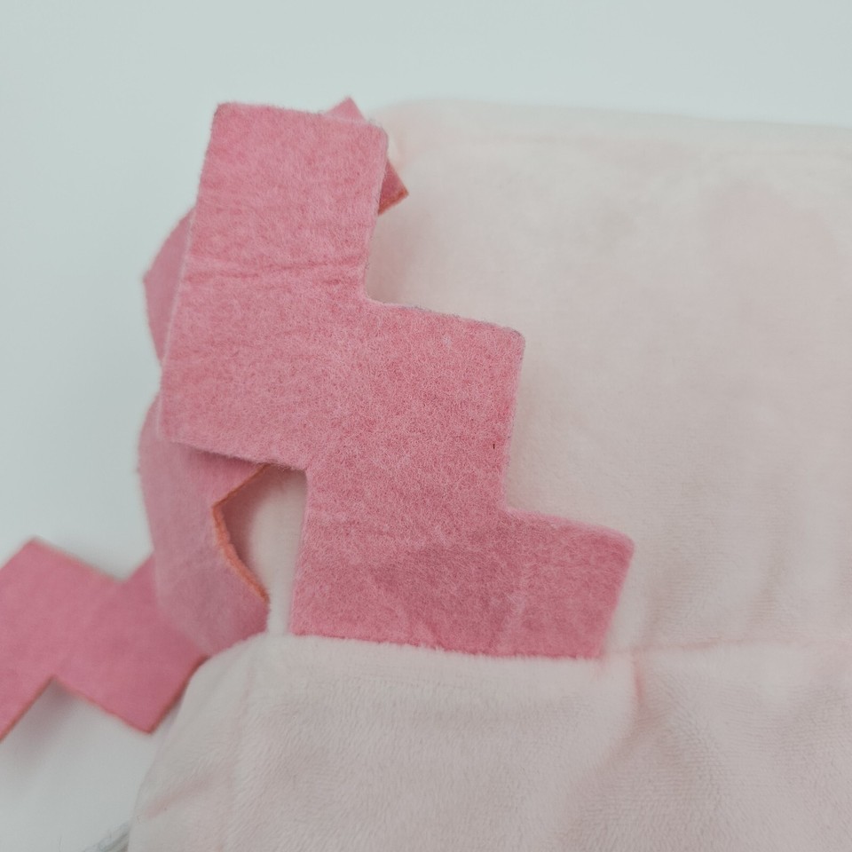 Minecraft Pillow Plush Axoloti Mojang Jinx Pink 20" | eBay
