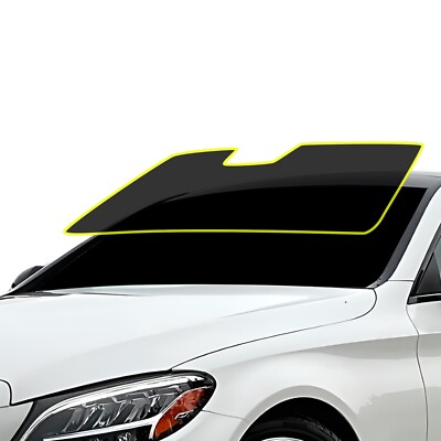 Precut Front Windshield Ceramic Window Tint Film Fits Mercedes C Coupe ...