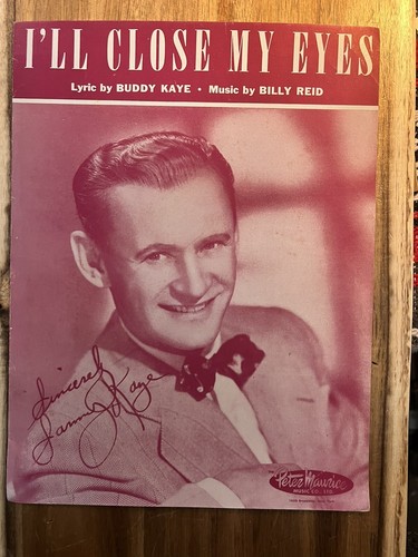 Vintage Sheet Music-1946-I'll Close My Eyes-Sammy Kaye-Reid-Song ...