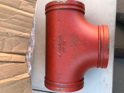 Victaulic 6" Grooved pipe tee NO 20 | eBay