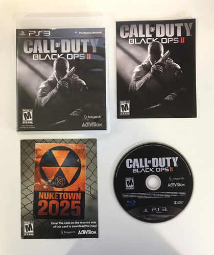 Call Of Duty Black Ops II PS3 (Sony PlayStation 3, 2012) Activision CIB ...