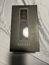 Savant Pro X2 Remote Control REM-4000SG-00 w/ Cradle Parts/Repair READ ...