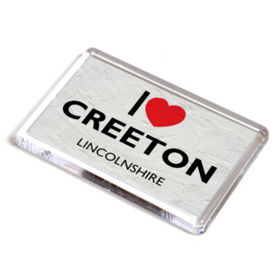 FRIDGE MAGNET - I Love Creeton, Lincolnshire | eBay Australia