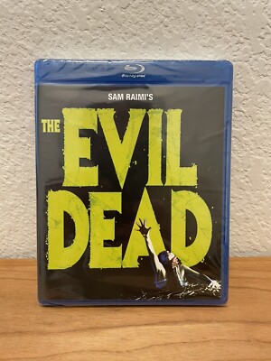 NEW The Evil Dead (Blu-ray, 1981) Sam Raimi Bruce Campbell FACTORY ...
