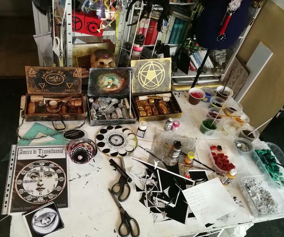box witchcraft kit starter ritual magic wicca pagan altar witch vampire ...