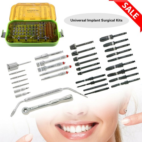 UXIF Dental Surgical Kit SuperLine Implant Surgery Instrument Tool Kit ...
