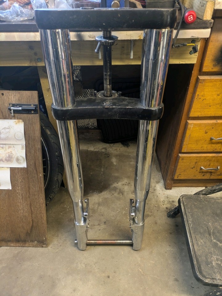 Harley Chopper Custom Forks Front End | eBay UK