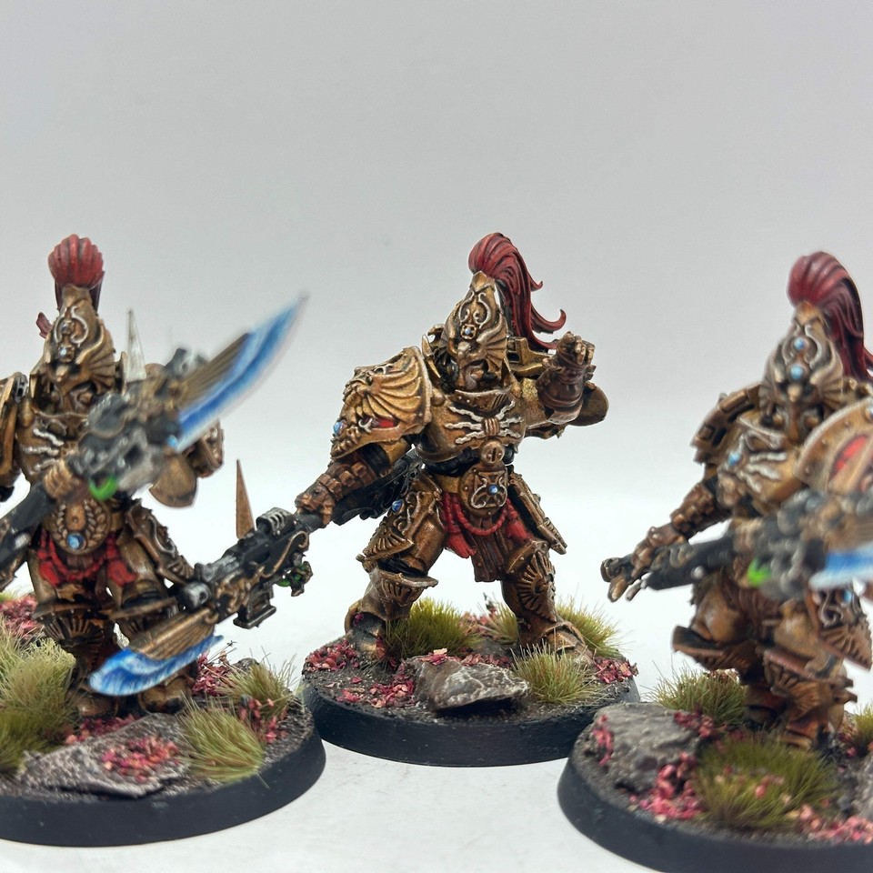 Warhammer 40k: Adeptus Custodes Custodian Guard - Well Painted (BJ119 ...