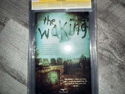 THE WAKING #3 ZOMBIE BUFFET 2010 Signed by Ebas Edition LTD 500 ...