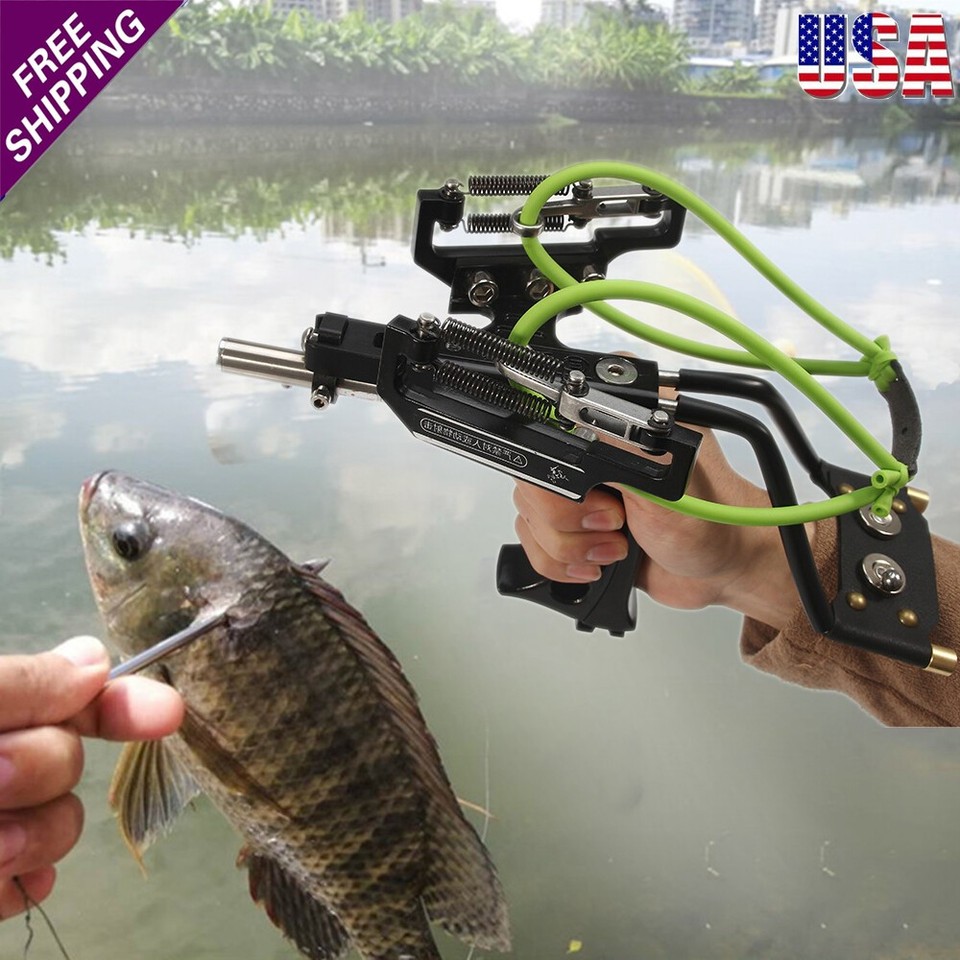 Professional Slingshot Wrist Rocket Slingshot w/ Laser Sight Hunting ...