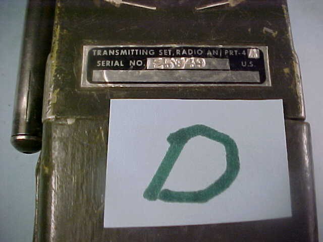 Military radio, PRT 4 series, with lanyard, solid battery case, "D" | eBay