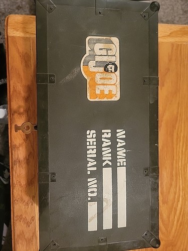 GI Joe Footlocker ADVENTURE TEAM LOCKER 1970 RELEASE SEE PICTURES | eBay