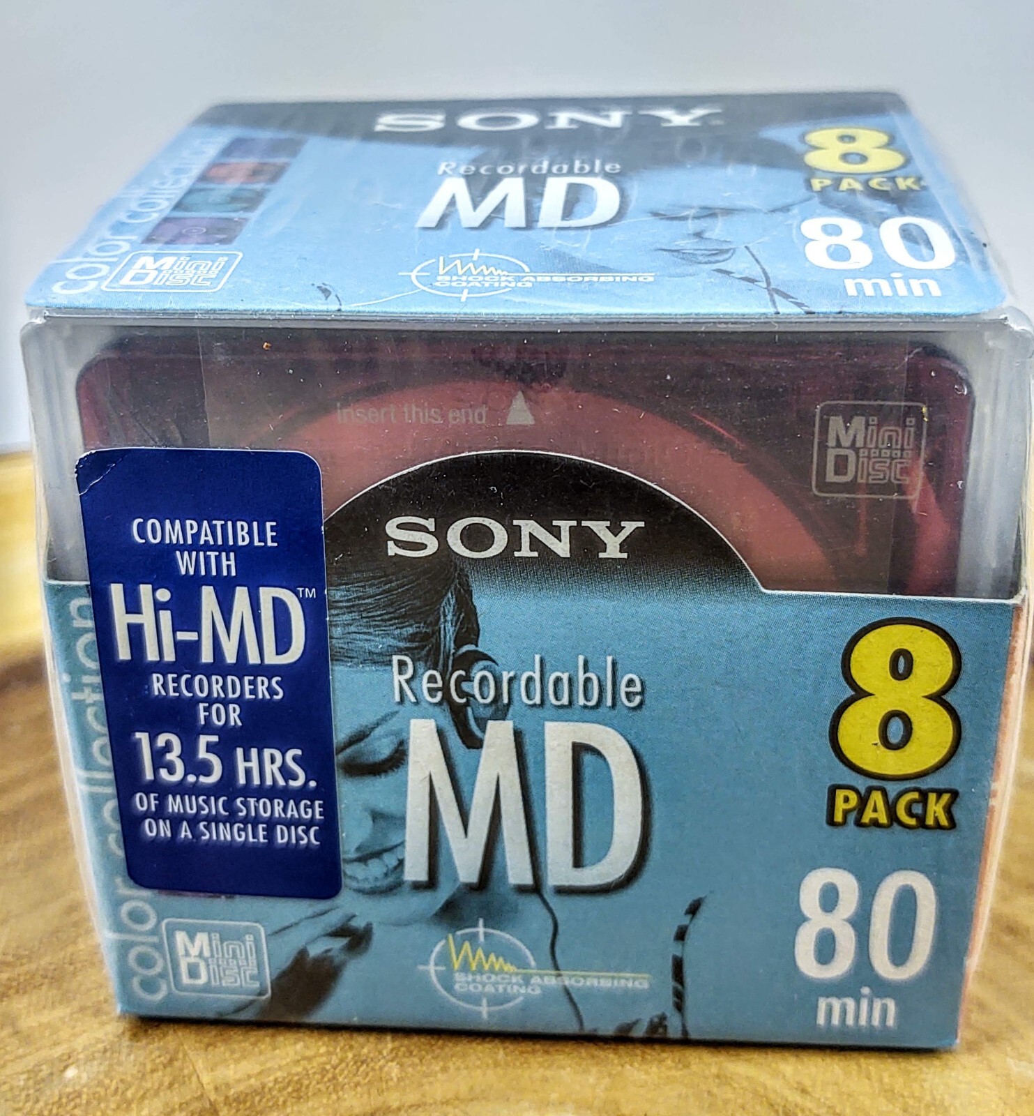 Sony 80 Minute Color MiniDisc (Pack of 8) for sale online | eBay