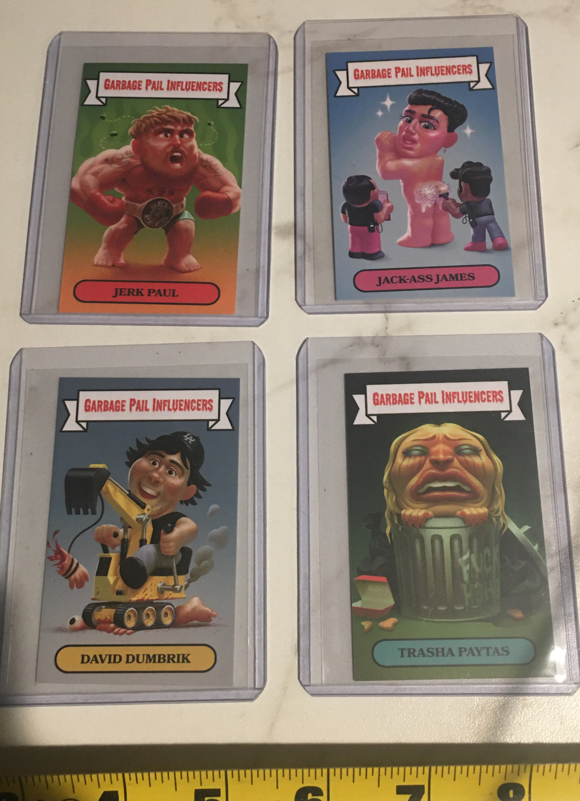 MSCHF Boosted Packs v2 GARBAGE PAIL INFLUENCERS Complete Set Rare! FREE ...