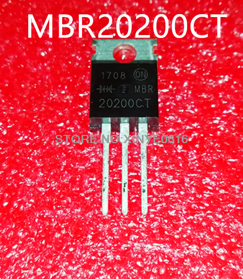 10PCS NEW MBR20200CT B20200G MBR20200 20200CT TO-220 Schottky Diode | eBay