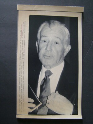 AP Wire Press Photo 1987 Donald Regan never knew privat fund raise ...