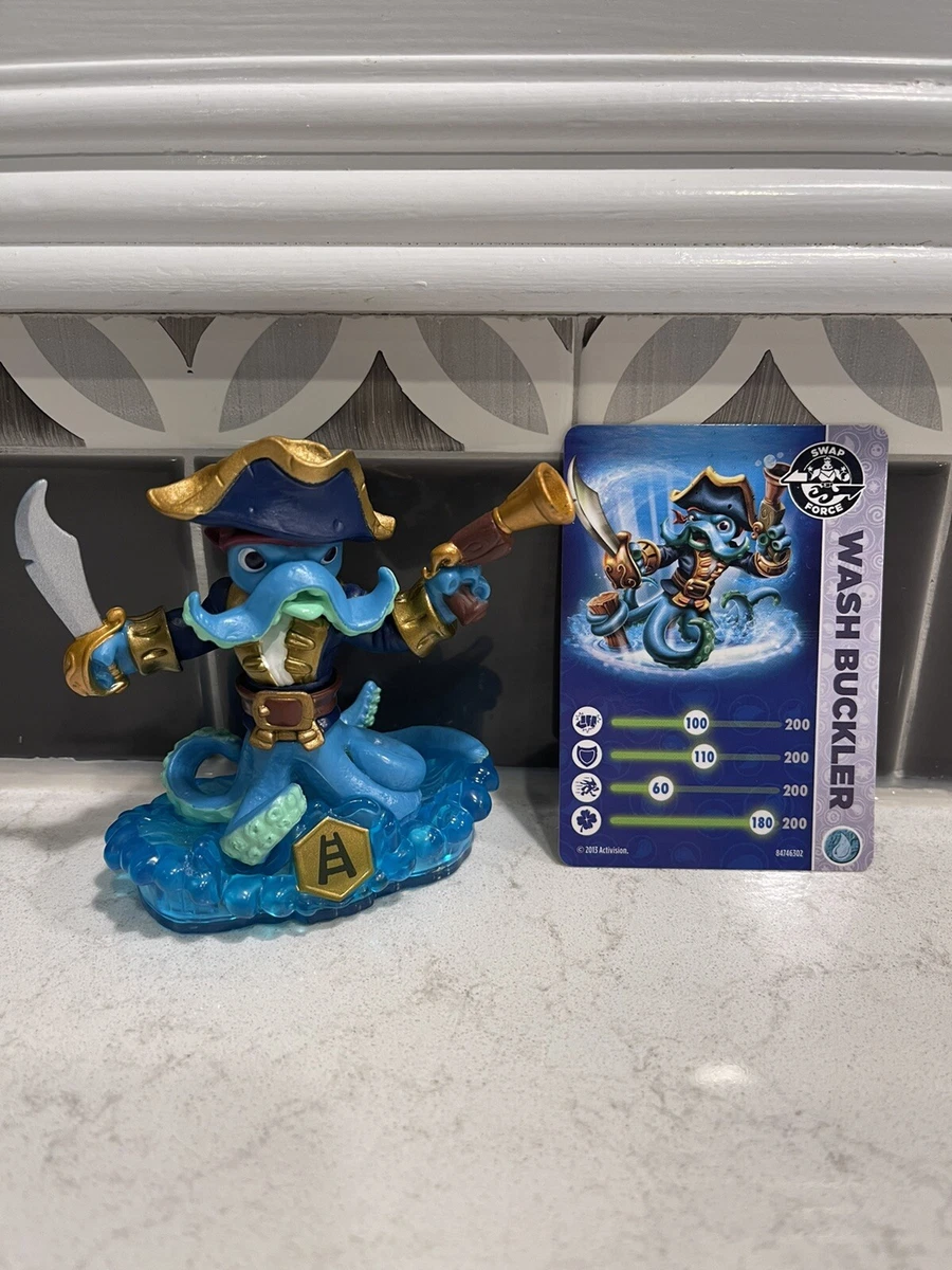 Skylanders Swap Force Wash Buckler Card
