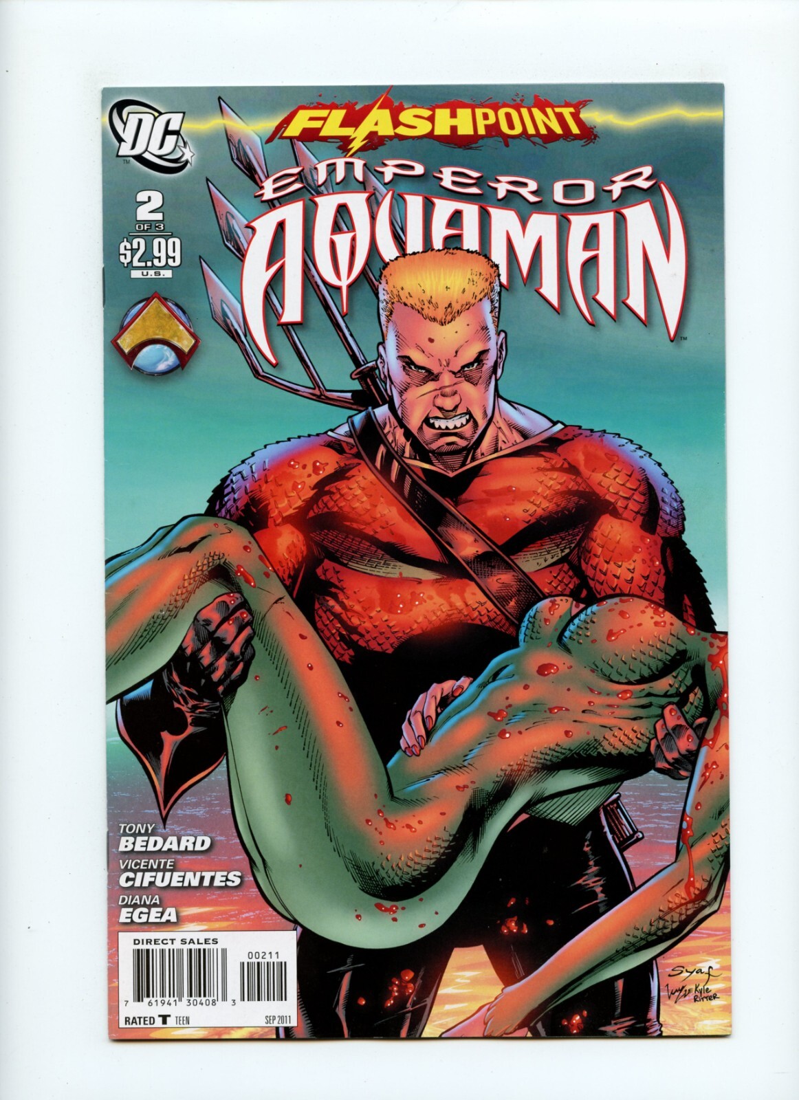 Flashpoint: Emperor Aquaman ~ No. 2, Sept. 2011 ~ First Print ~ DC ~ NM ...