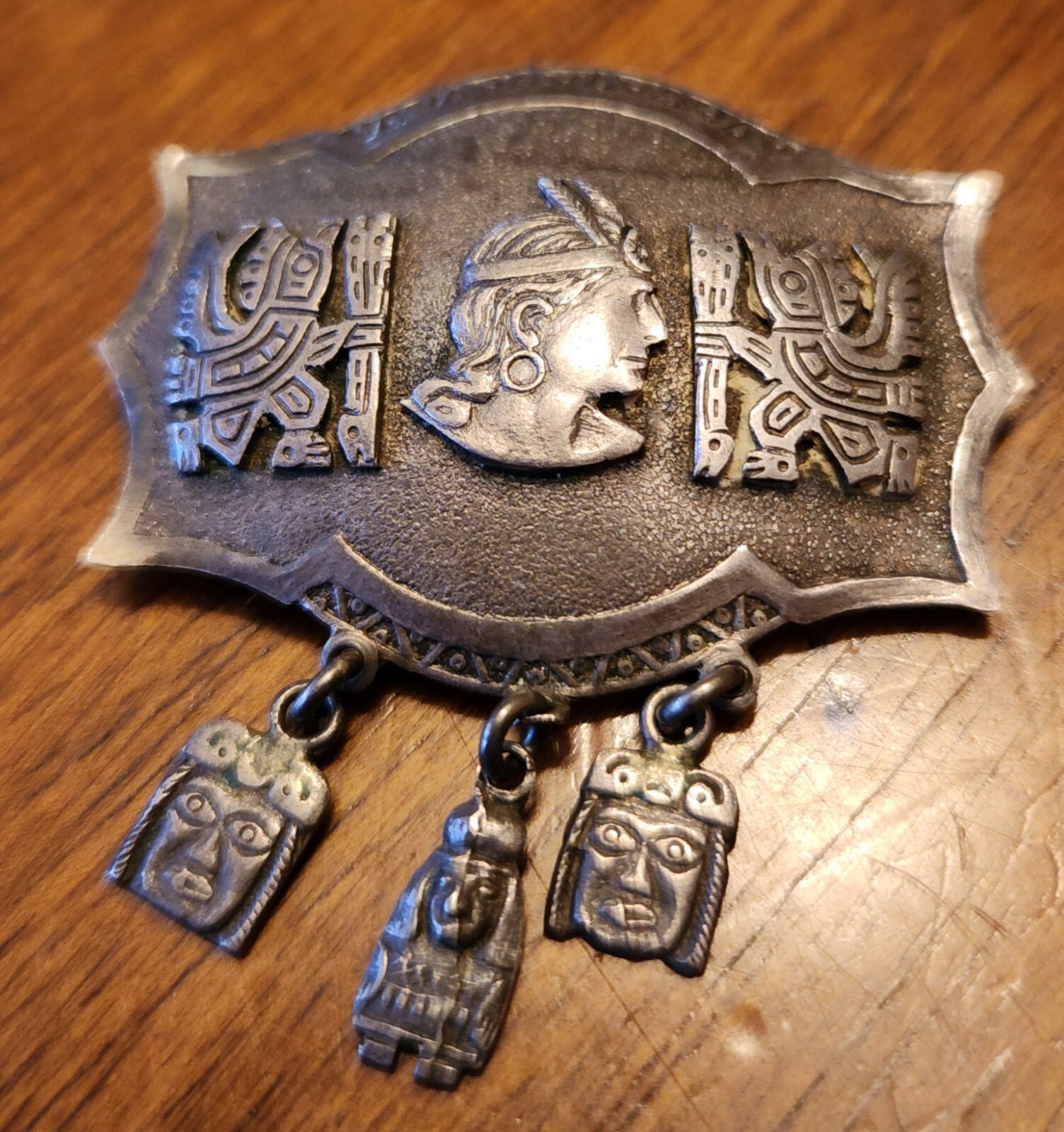 Unique DTOYA Designer Signed Peruvian Sterling Silver… - Gem