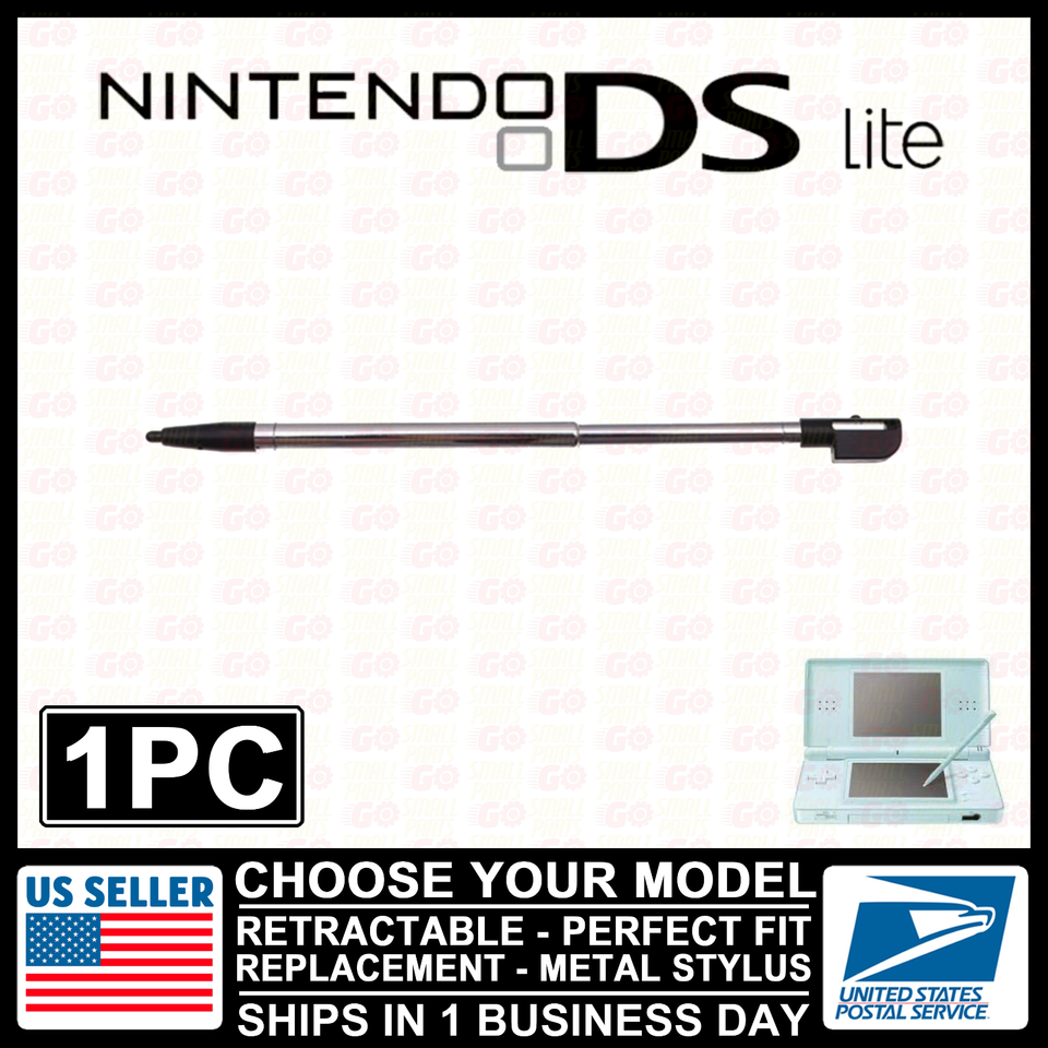 Metal Retractable Stylus For Nintendo NEW/3DS/2DS/DSi/XL/DS/Lite/LL ...