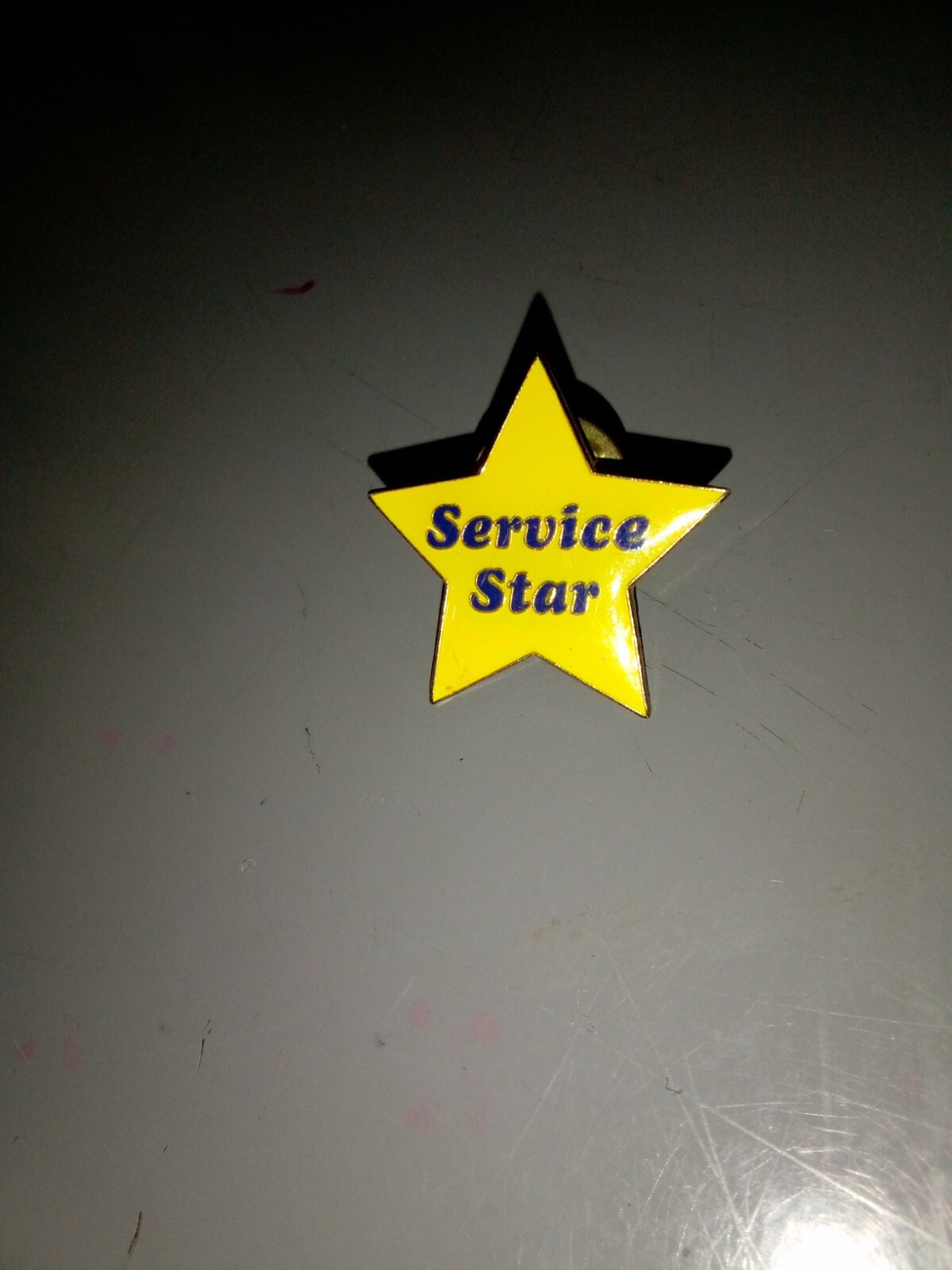 Service Star Pin From Kmart 1" Long unbranded Enamel And Metal | eBay