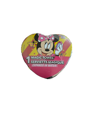 Minnie Mouse 1 Magic Towels 11.5" Square Expands in water Compressed | eBay