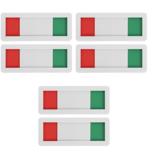 3 Pack Status Switch Sign Student Man Office Sliding Door Open Closed ...