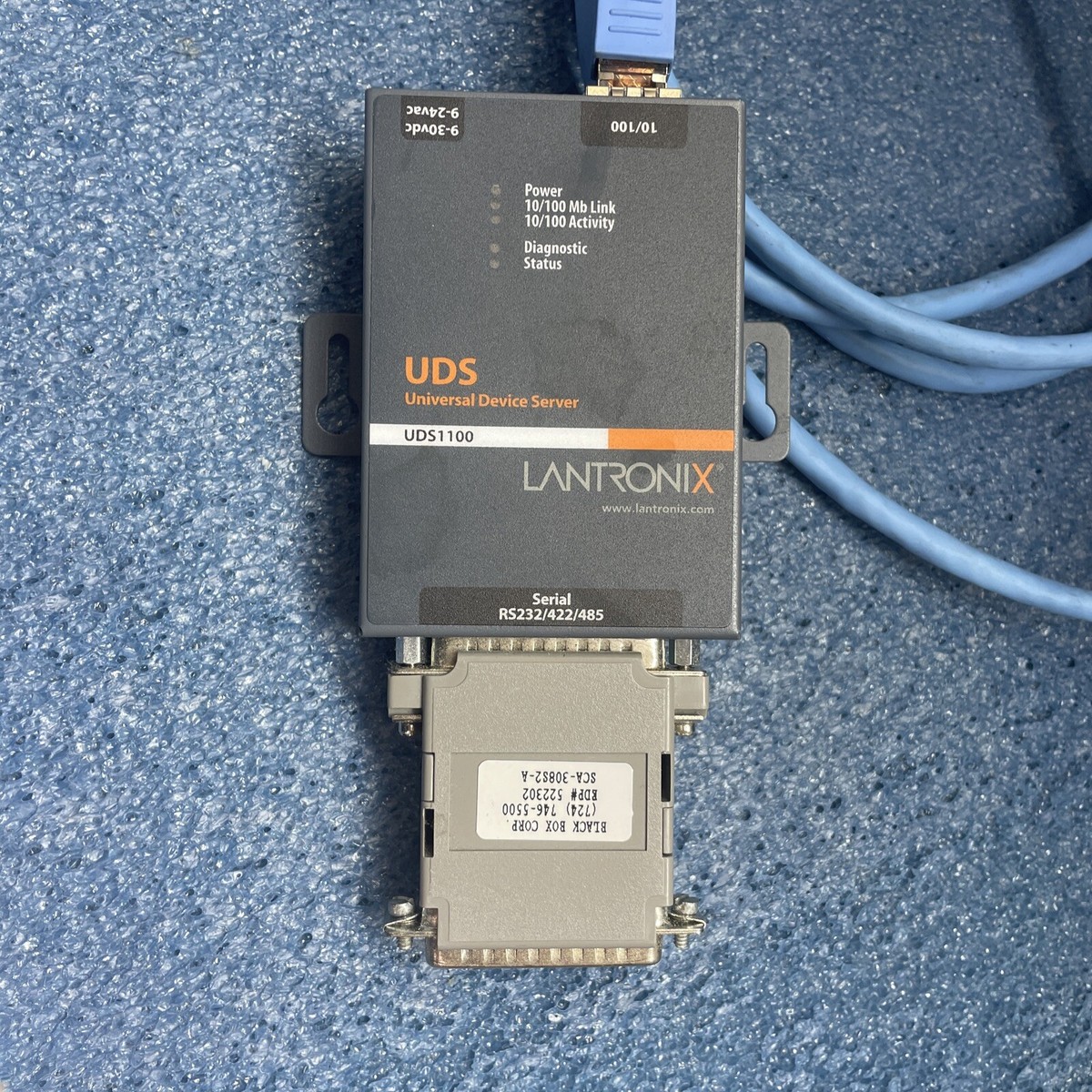 Serial To-Ethernet Lantronix UDS1100-IAP Industrial Device Server - RS ...