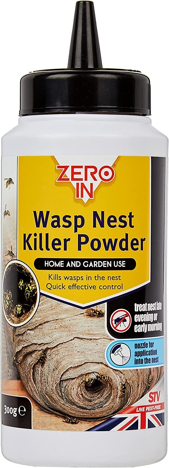 Zero In Wasp Nest Killer Powder Control Indoor Outdoor Home And Garden ...