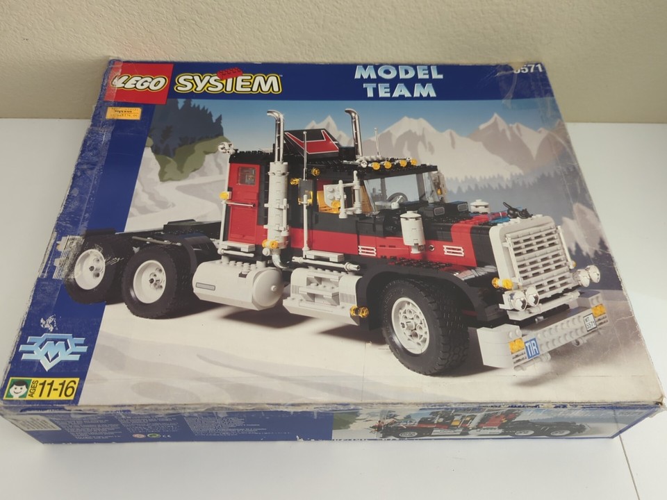 Lego Model Team 5571 (Giant Truck) with Box Manual Tray MISSING SOME ...