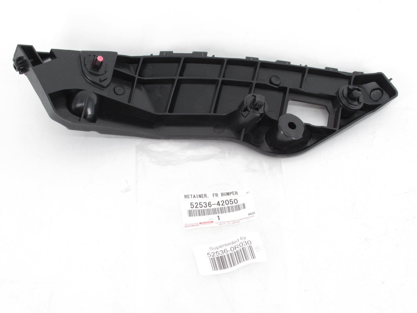 Genuine OEM Toyota 52536-0R030 Driver Side Front Bumper Retainer 2013 ...