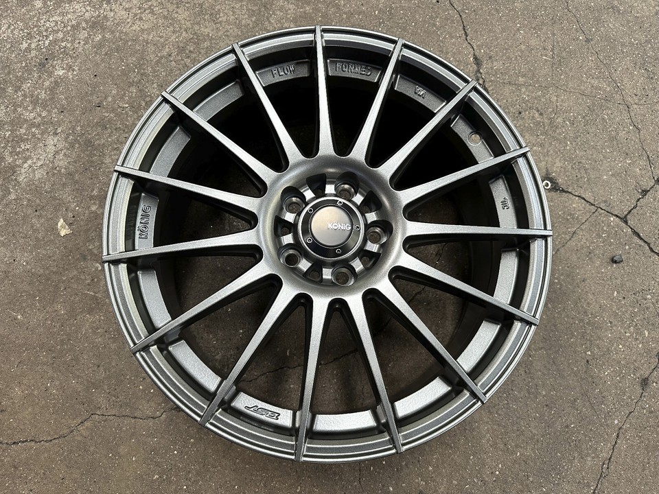 New 18x8 KONIG RENNFORM (4 Wheel) 5x112 fit Mercedes Audi TT A3 S3 VW ...