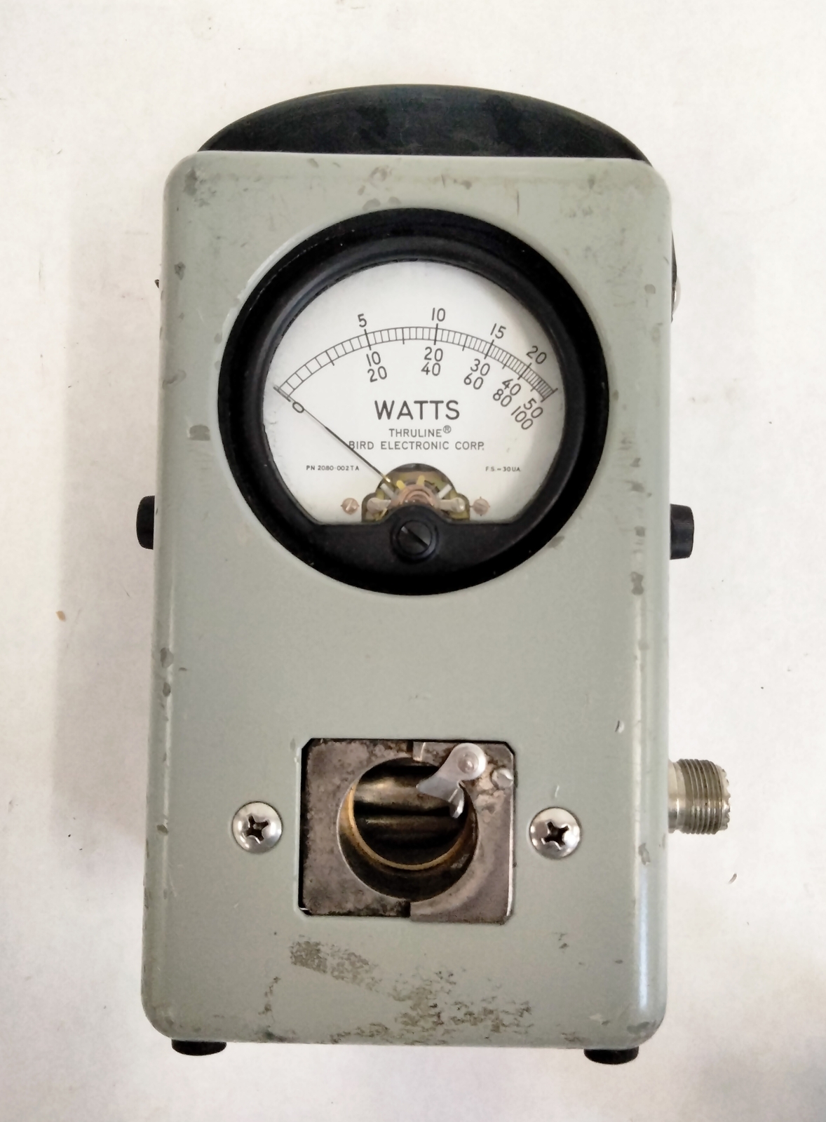 Bird Thruline Model 43 RF Wattmeter Watt Power Meter | eBay