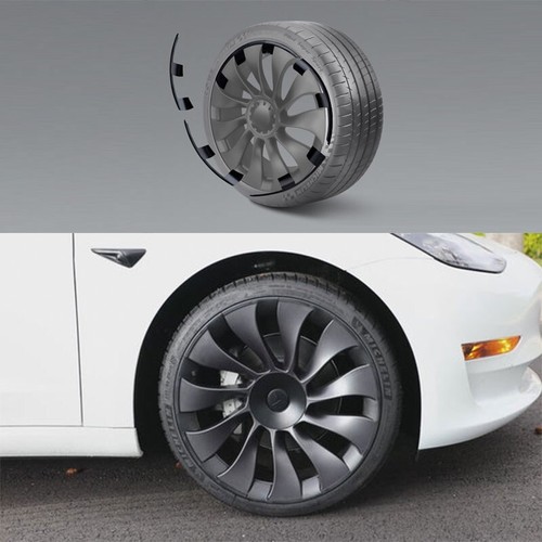 For Tesla Model Y 21 Inch Wheel Rim Protector ABS Rim Guard Hubcap Curb ...