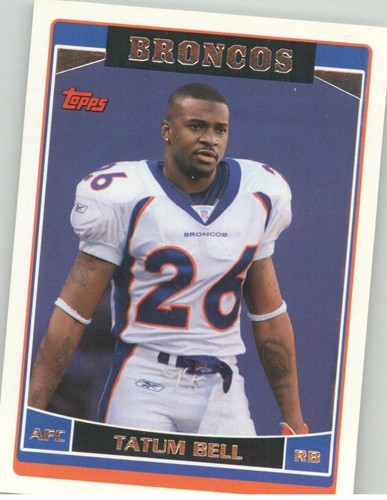 2006 Topps #223 Tatum Bell | eBay