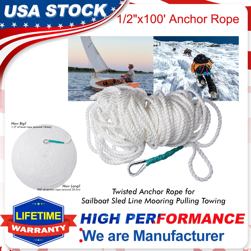 Nautical Anchor Rope Lines