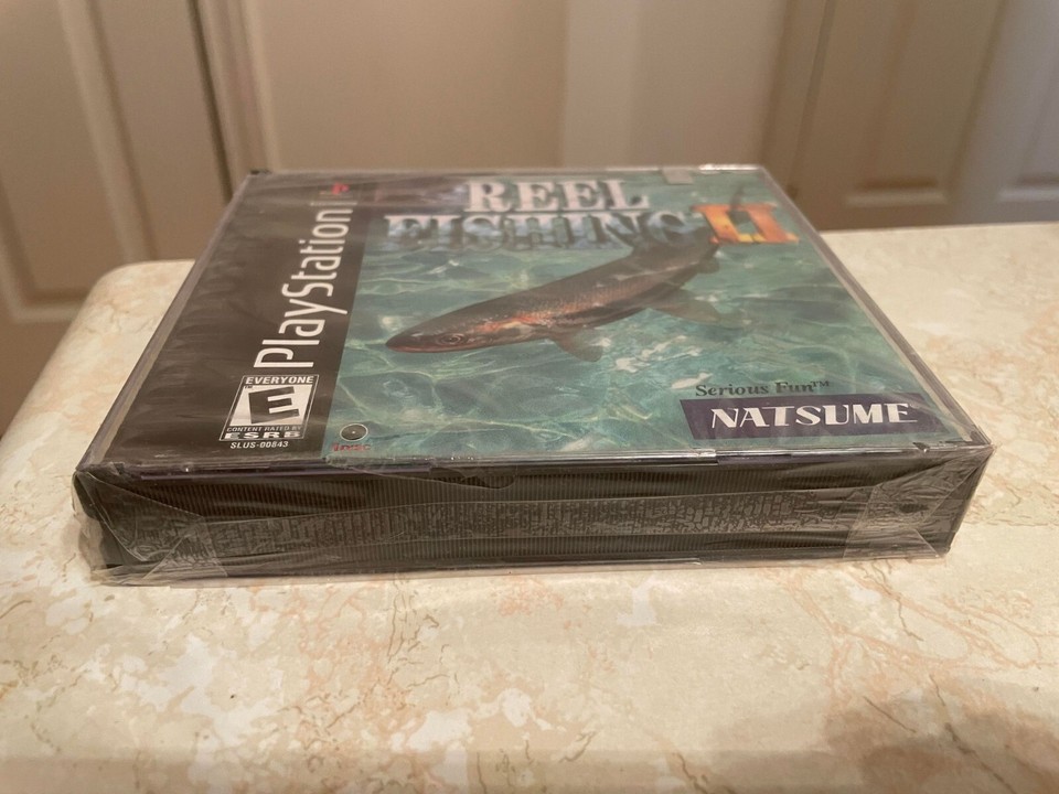 Reel Fishing II (Sony PlayStation 1, 2000) PS1 BRAND NEW SEALED READ ...