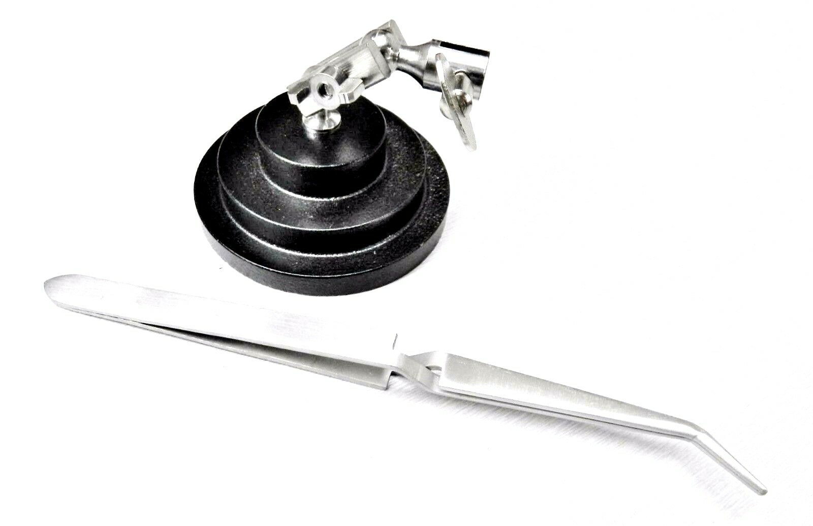 Third Hand Base & Cross Locking Tweezer 3rd Helping Hand Jewelry ...