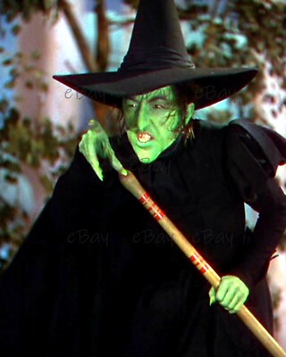 Margaret Hamilton Wicked Witch of the West (2) 8x10 Photo Reprint | eBay