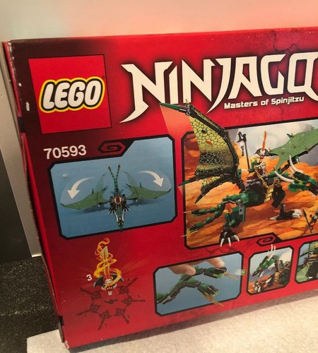 LEGO 70593 NINJAGO - THE GREEN NRG DRAGON * NEW * IN SEALED BOX ...