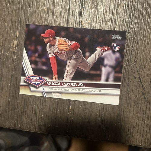 2017 Topps Update #US287 Mark Leiter Jr. Rookie RC Phillies | eBay