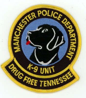 TENNESSEE TN MANCHESTER POLICE K-9 NICE SHOULDER PATCH SHERIFF | eBay