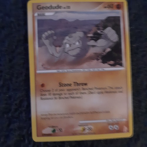 Geodude Diamond & Pearl Trainer Kit Riolu Set 1/11 Pokemon Cards | eBay