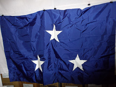 flag560 US Navy 3 Star Vice Admiral Blue flag | eBay