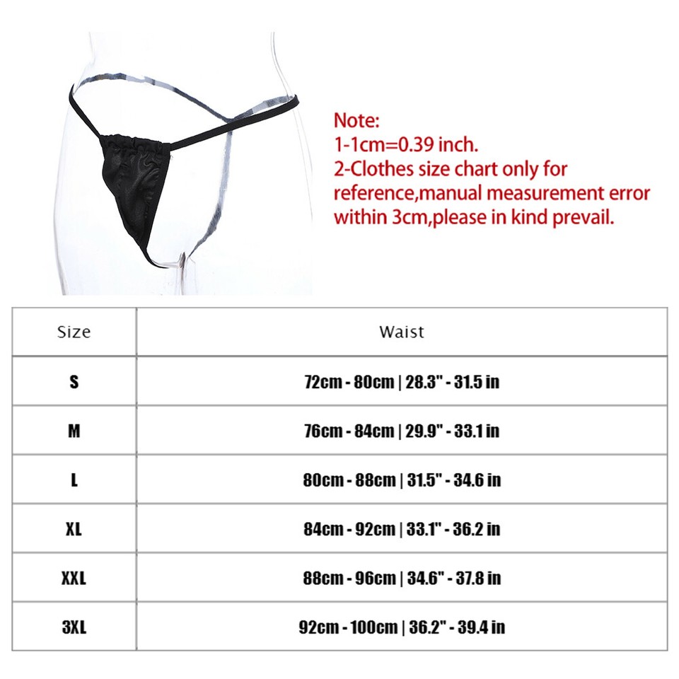 Mens G-String Thong Bulge Pouch Panties Bikini T-back Underwear Briefs ...