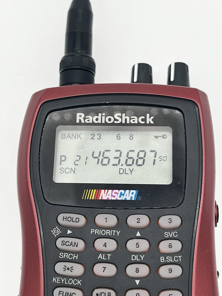 RADIO SHACK PRO-84 HANDHELD SCANNER NASCAR WORKS GREAT | eBay